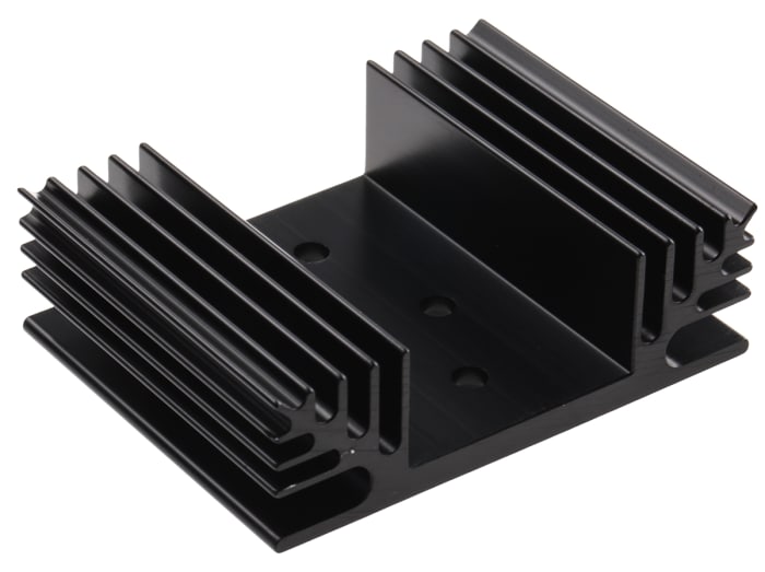 RS PRO | RS PRO Heatsink, Universal Rectangular Alu, 3.3K/W, 50 x 65 x ...