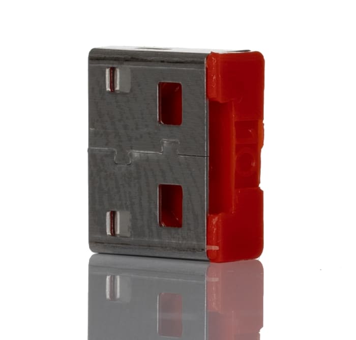 RS PRO | RS PRO Straight, Plug-In Mount, Plug Type A USB Port Blockers ...