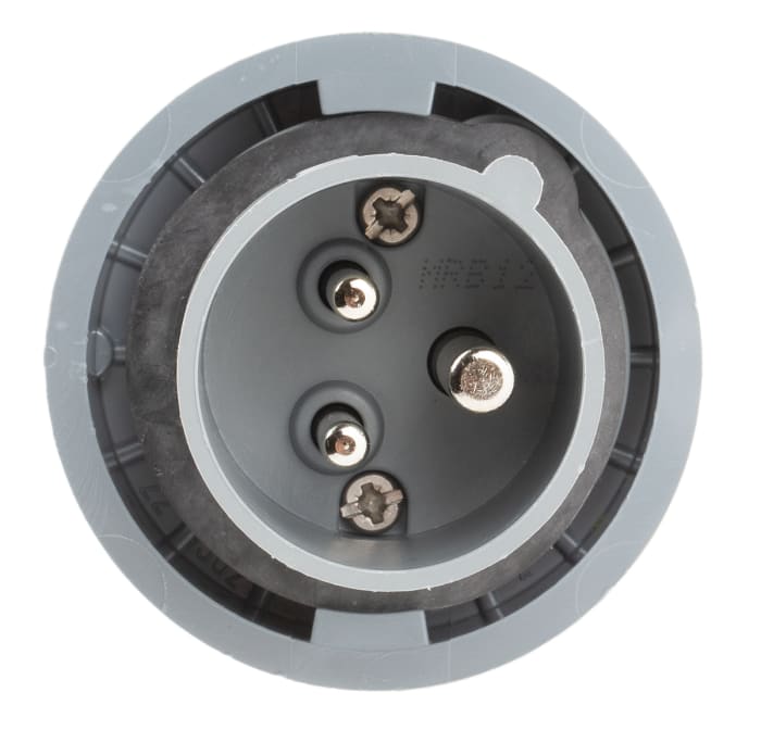 3794RS MENNEKES | Conector de potencia industrial Macho, Formato 3P ...