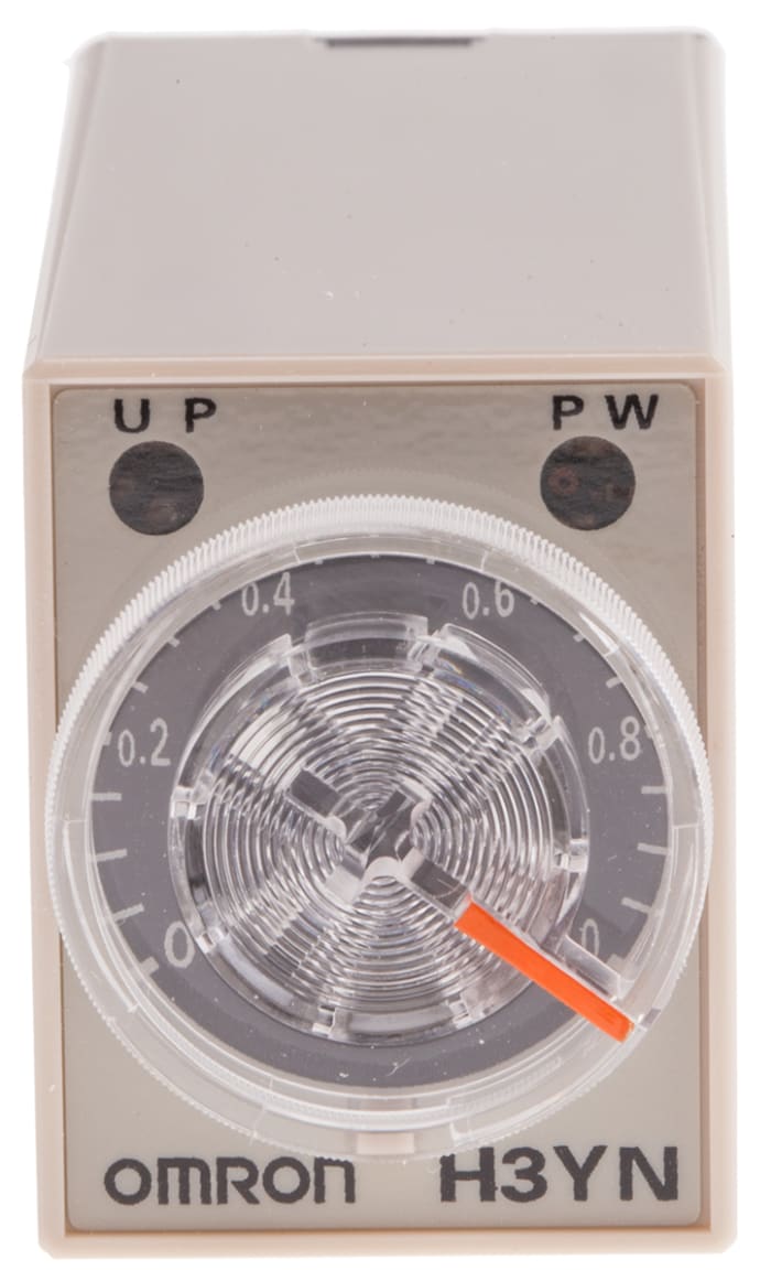 H3YN-41 DC24 Omron | Temporizador multifunción Omron H3YN, 24V dc, 3A, 4 contactos, tempo. 0.1 ...