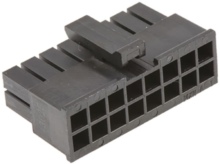 43025-1600 Molex | Molex, Micro-Fit 3.0 Female Connector Housing, 3mm Pitch, 16 Way, 2 Row | 237 ...