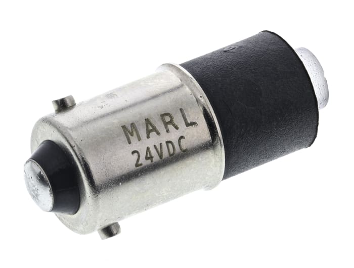 215-501-22-38 Marl | Marl Red LED Indicator Lamp, 24V dc, BA9s Base, 4 ...
