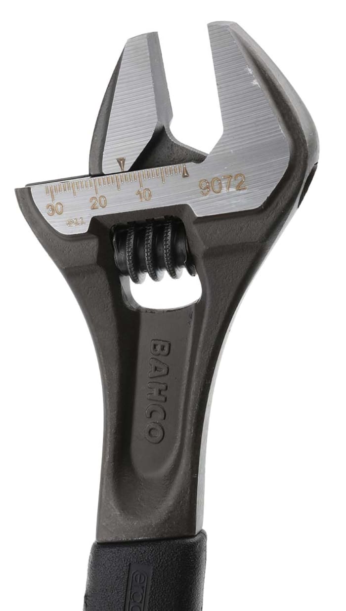 9072 Bahco | Bahco Adjustable Spanner, 257 mm Overall, 31mm Jaw ...