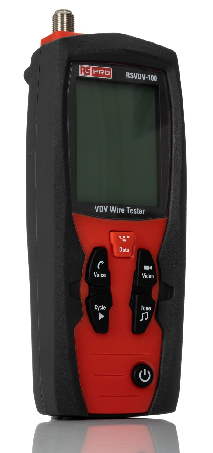 RS PRO | RS PRO RSVDV-100 Cable Tester RJ11, RJ12, RJ45 | 241-3189 | RS