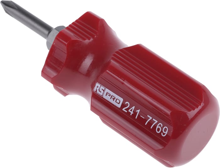 RS PRO | RS PRO Phillips, Slotted Stubby Screwdriver, 1/4 in, 3/16 in ...