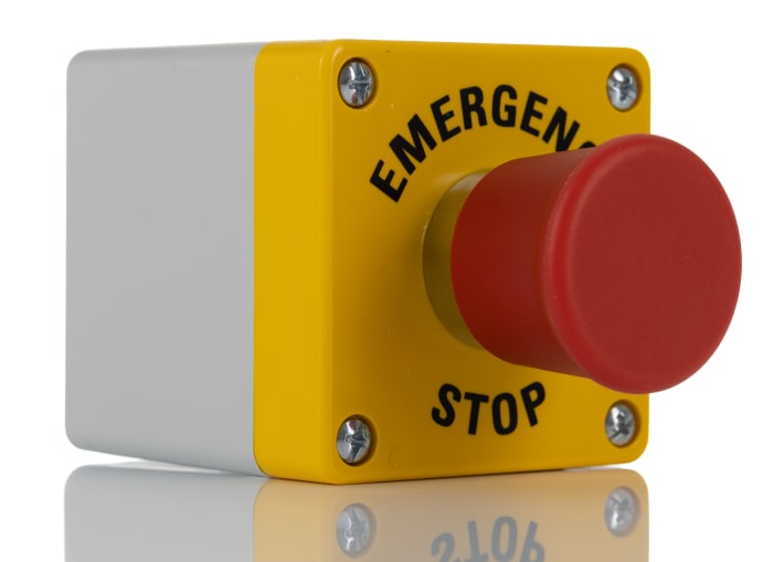 RS PRO | RS PRO Pull Release Emergency Stop Push Button, Surface Mount, 1NC, IP65 | 242-0841 | RS