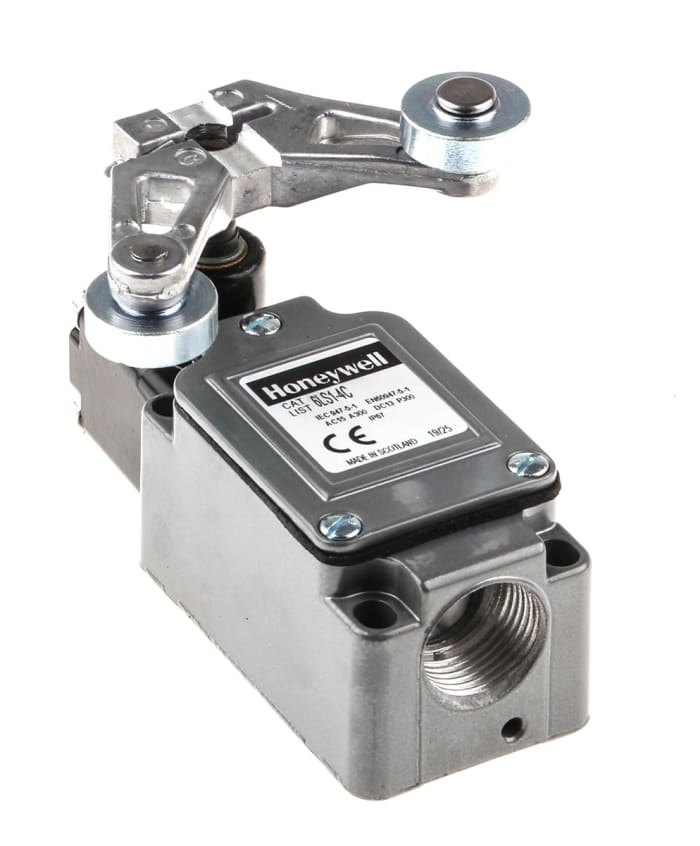 6LS1-4C Honeywell | Honeywell LS Series Fork Roller Lever Limit Switch, NO/NC, IP67, SPDT, Die ...