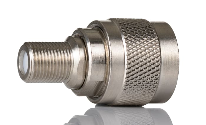 RS PRO | RS PRO Straight 50Ω Coaxial Adapter N Plug to Type F Socket ...