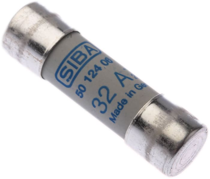 50-124-06/32A SIBA | SIBA 32A Ceramic Cartridge Fuse, 14 x 51mm | 247 ...