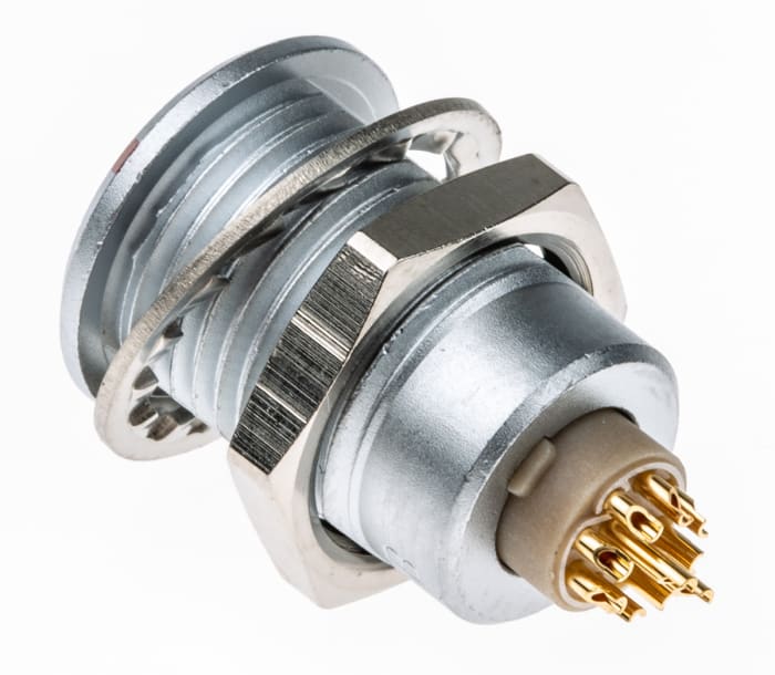 EGG.1B.310.CLL LEMO | LEMO Circular Connector, 10 Contacts, Panel Mount ...