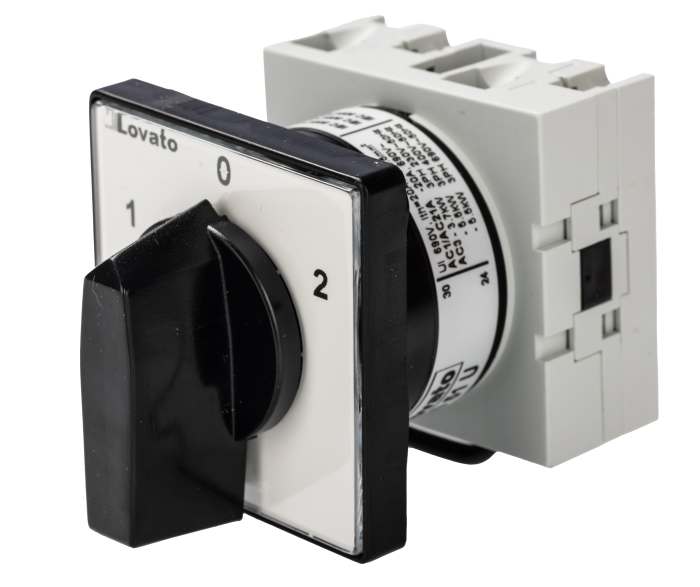 GX2051U Lovato | Lovato, 1P 3 Position 60° Changeover Cam Switch, 690V ...
