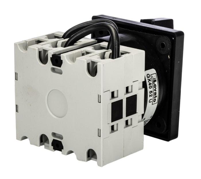 GX4052U Lovato | Lovato, 2P 3 Position 60° Changeover Cam Switch, 40A ...