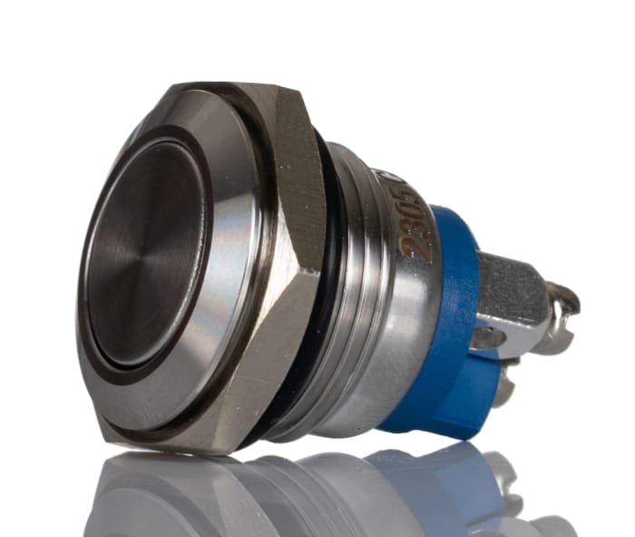 RS PRO | RS PRO Push Button Switch, Momentary, Panel Mount, 16.2mm ...