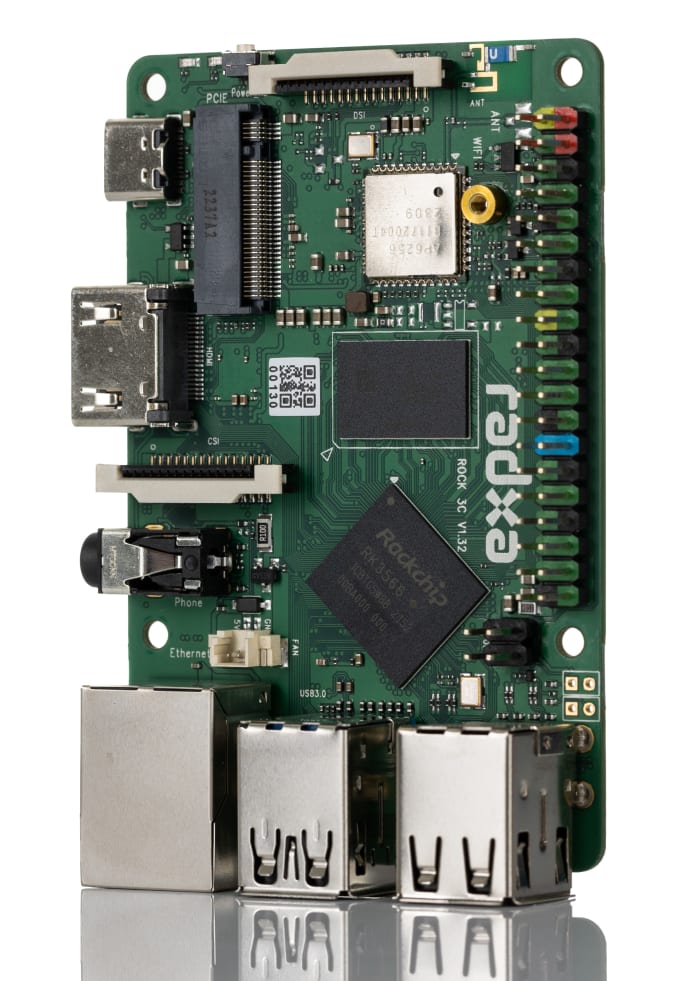 RS112-D1W2P1 Okdo | Okdo ROCK 3 Model C 1GB Single Board Computer | 249 ...