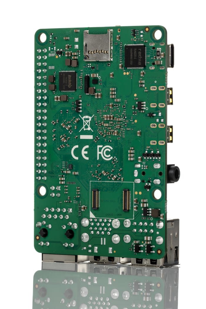 RS114CP-D4 Okdo | Okdo ROCK 4 Model C+ 4GB Single Board Computer | 249 ...