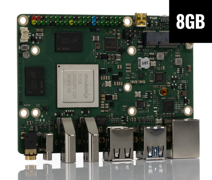 RS119-D8P1 Okdo | Okdo ROCK 5 Model B 8 GB Single Board Computer | 249 ...