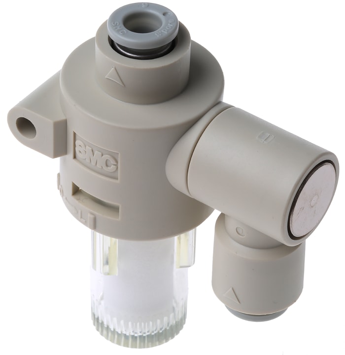 ZFB200-06 SMC | SMC Vacuum Filter - ZFB Series, 30 μm, 6 mm Port ...