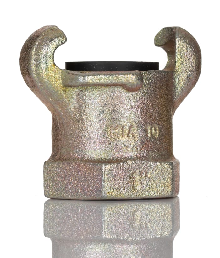 RS PRO | RS PRO Iron Female Pneumatic Quick Connect Coupling, NPT 1 ...