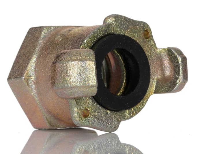 RS PRO | RS PRO Iron Female Pneumatic Quick Connect Coupling, NPT 1 ...