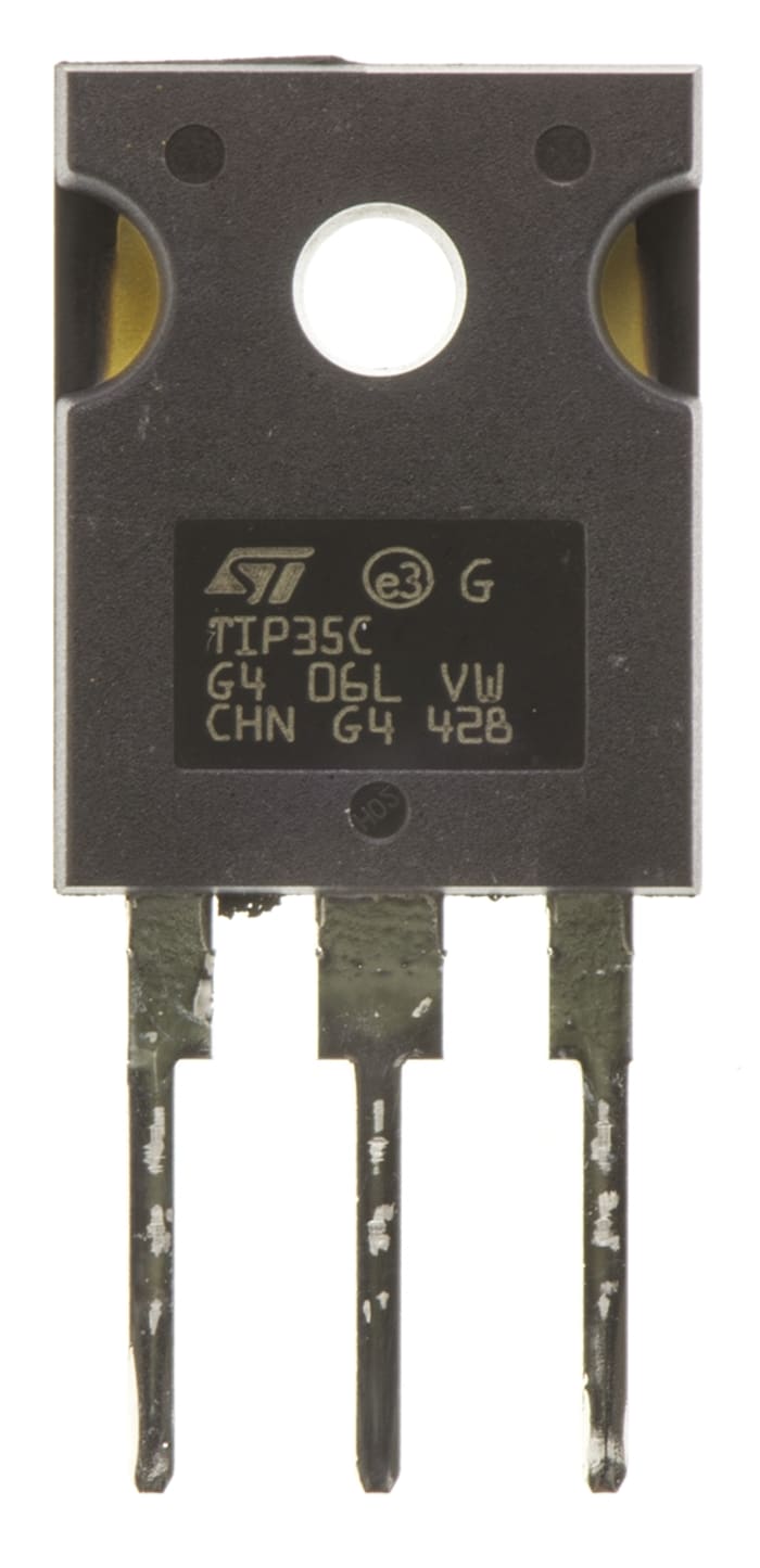 TIP35C STMicroelectronics | STMicroelectronics TIP35C NPN Transistor ...