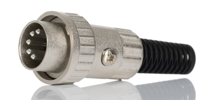 RS PRO | RS PRO 5 Pole Din Plug, Twist Lock, Male, Cable Mount | 251 ...