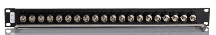 RS PRO | BNC 20 Port Loaded Rack Patch Panel, 1U Rack Height | 252-2983 ...