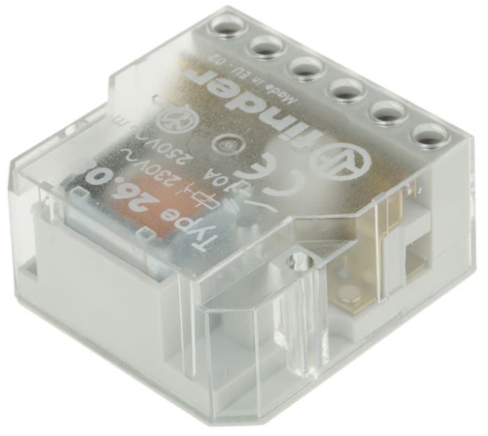 26.08.8.230.0000 Finder | Finder Panel Mount Modular Step Relay, 230V ...