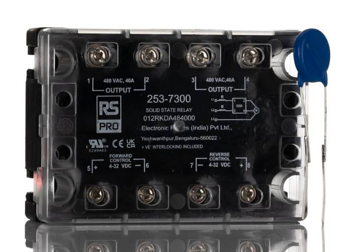 RS PRO | RS PRO Solid State Relay, 40 Amps Load, Panel Mount, Surface ...