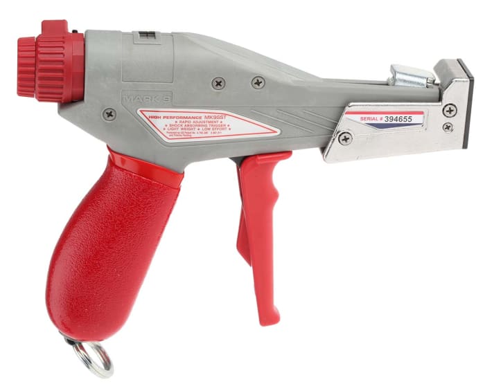 110-95000 MK9SST-PLGF-GY HellermannTyton | HellermannTyton MK9SST Cable Tie Gun, 4.5mm Capacity ...