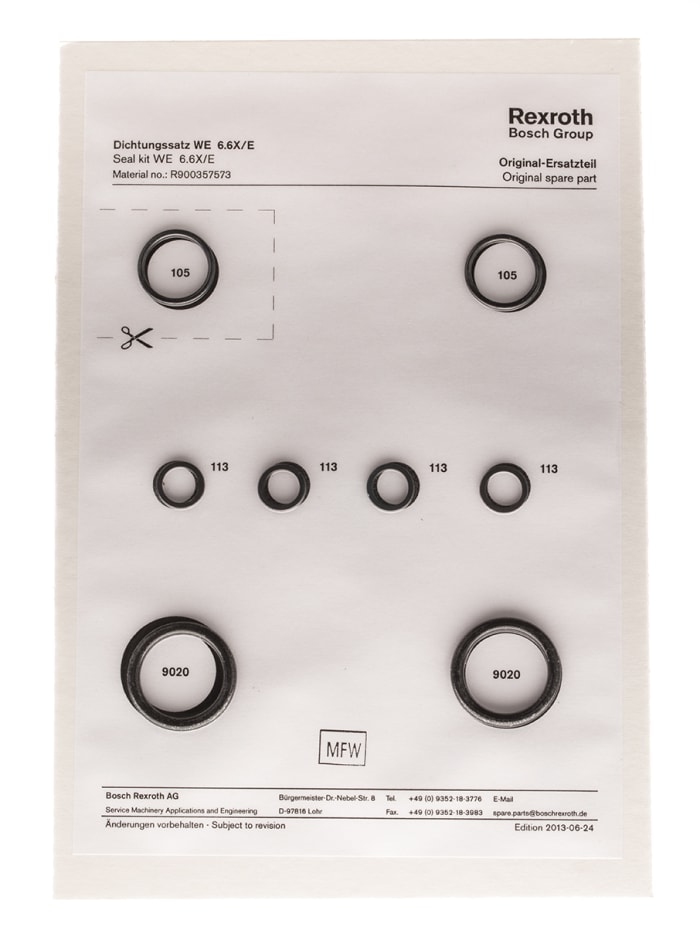 R900357573 Bosch Rexroth | Bosch Rexroth Seal Kit | 256-0352 | RS