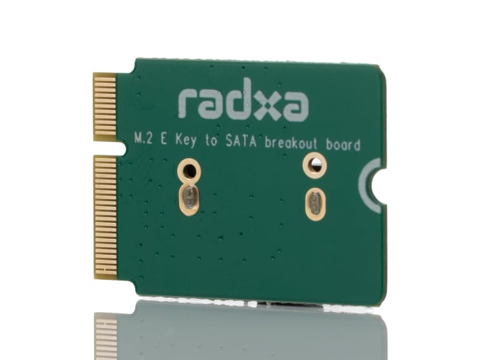 RA013 Okdo | Okdo M.2 E Key to SATA Breakout Board for ROCK Single ...