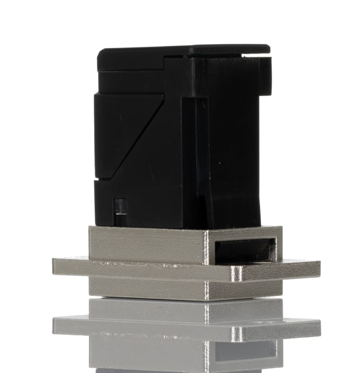 RS PRO | RS PRO Single-Port RJ45 Female Feedthrough Ethernet Connector ...