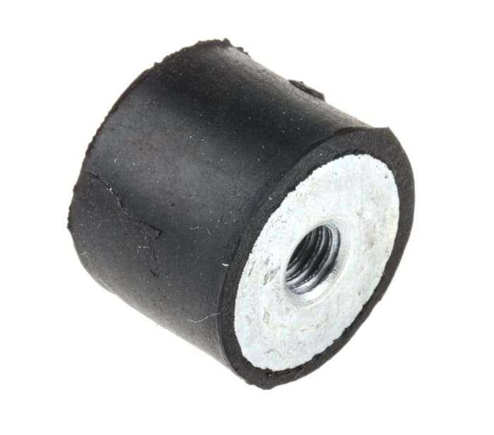 2015DE06-60 FIBET | FIBET Cylindrical M6 Anti Vibration Mount, Female ...