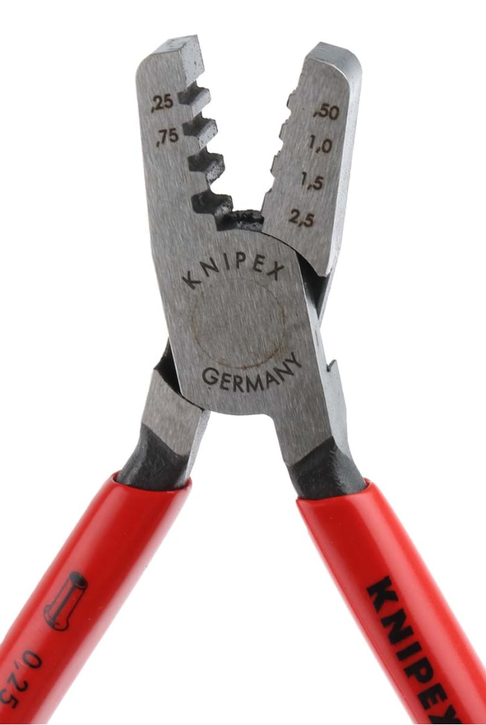97 61 145 A Knipex | Knipex Hand Crimp Tool for Wire Ferrules | 260 ...