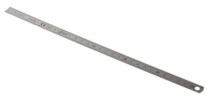 DELA.1051.300 Facom | Facom 300mm Stainless Steel Metric Ruler, With ...