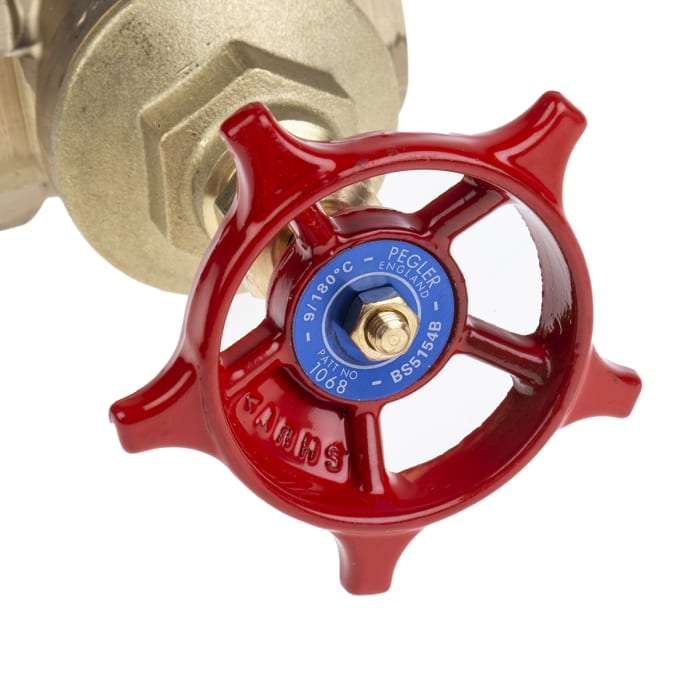 RS PRO | RS PRO Pirinç Şiber Vana (Gate Valve), 1 inç BSPT, 20 bar ...