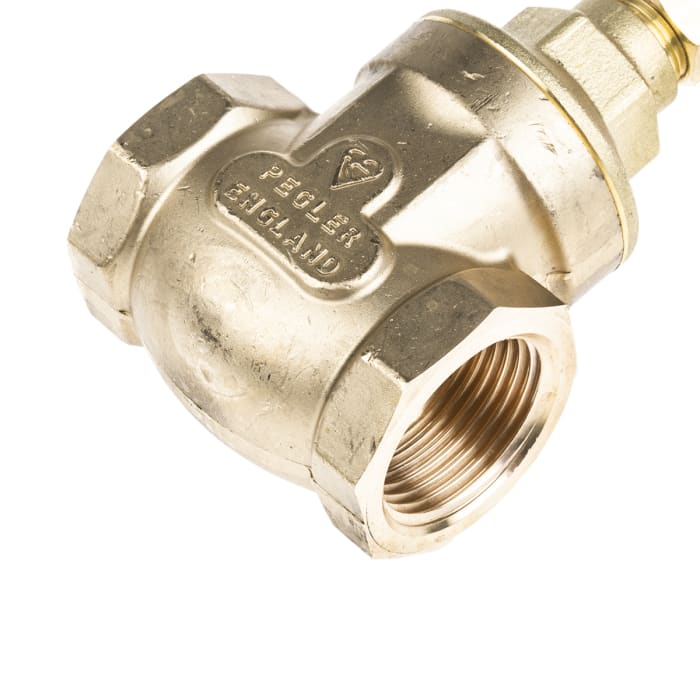 RS PRO | RS PRO Pirinç Şiber Vana (Gate Valve), 1 inç BSPT, 20 bar ...