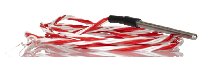 RS PRO | RS PRO PT100 RTD Sensor, 3mm Dia, 50mm Long, 4 Wire, Probe ...