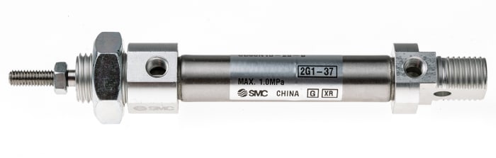 CD85N10-25-B SMC | SMC Pneumatic Piston Rod Cylinder - 10mm Bore, 25mm ...