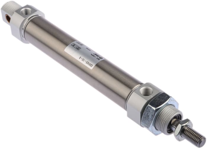 CD85N25-100-B SMC | SMC Pneumatic Roundline Cylinder 25mm Bore, 100mm Stroke, C85 Series, Double ...