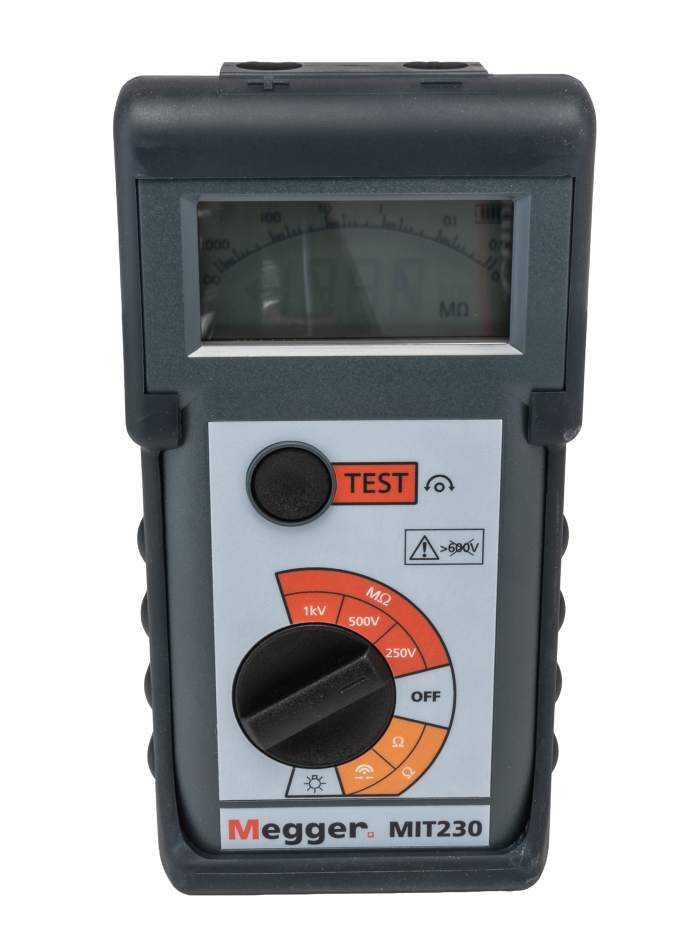 MIT230HD-EN Megger | Megger MIT230HD Insulation & Continuity Tester ...