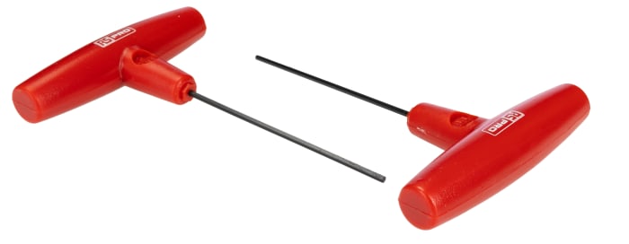 RS PRO | RS PRO 10 piece T Shape Metric Hex Key Set, 2mm | 265-8391 | RS