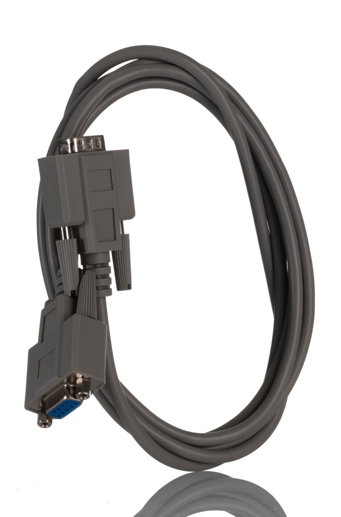 RS PRO | RS PRO Female 9 Pin D-sub to Female 9 Pin D-sub Serial Cable ...