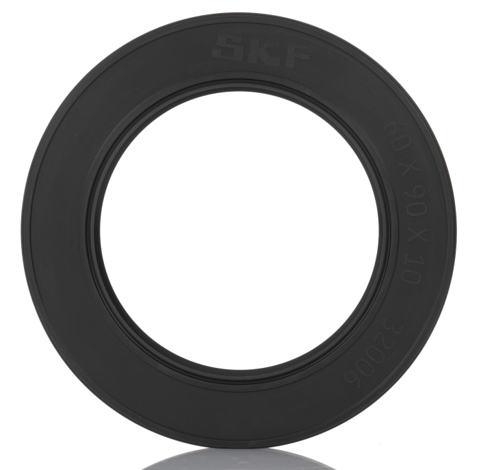 60X90X10 HMSA10 RG SKF | SKF Nitrile Rubber Seal, 60mm ID, 90mm OD, 10mm | 267-3769 | RS