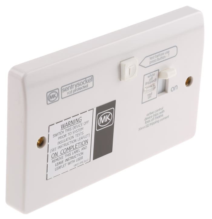 K6400WHI MK Electric | MK Electric Logic Plus 13A, BS Fixing, Active ... K6400WHI MK Electric | MK Electric Logic Plus 13A, BS Fixing, Active ...