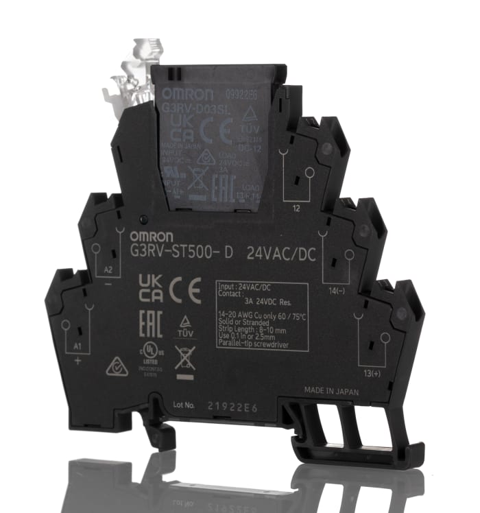 G3RV-ST500-D 24VAC/DC Omron | Omron G3RV-ST Series Solid State ...