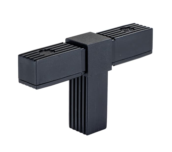 RS PRO | RS PRO Steel Core 3-Way Connector, TEE Square Tube Connector ...