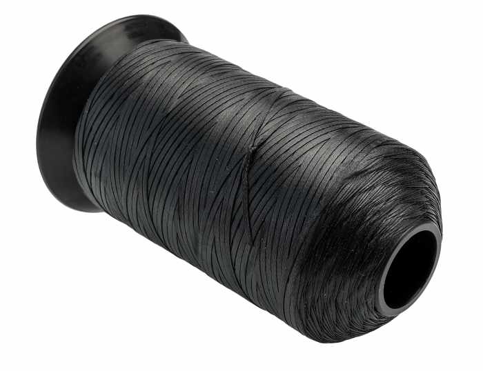 LC136 BK088 Alpha Wire | Alpha Wire Lacing Cord Black, White Nylon x ...