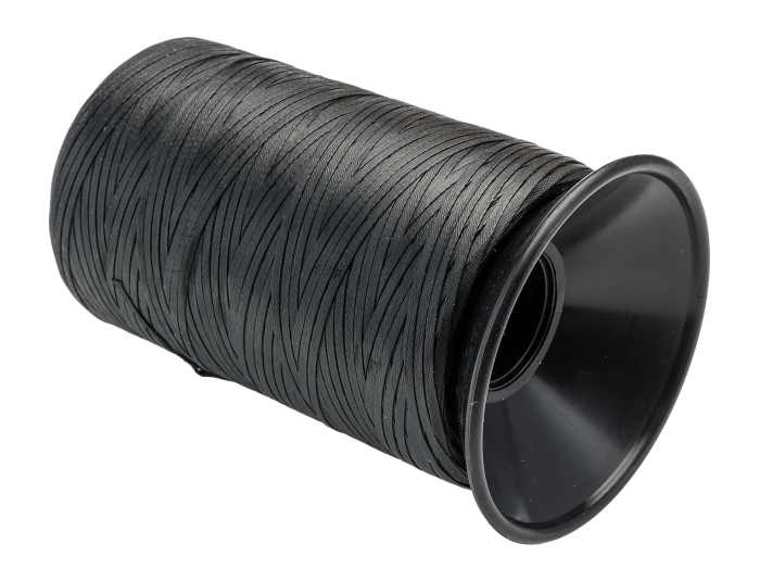 LC136 BK088 Alpha Wire | Alpha Wire Lacing Cord Black, White Nylon x ...