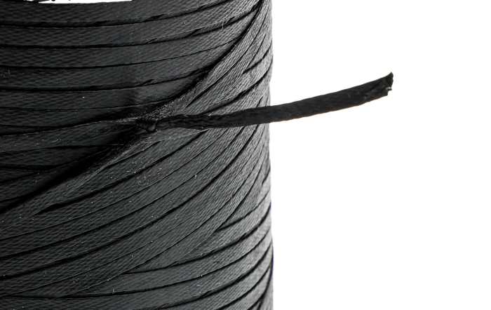 LC136 BK088 Alpha Wire | Alpha Wire Lacing Cord Black, White Nylon x ...